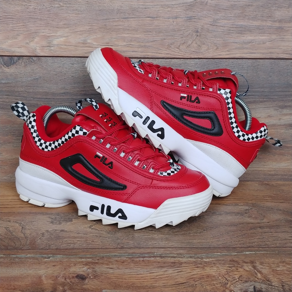 Fila Disruptor Ii Checker Platform Sneakers - Gem